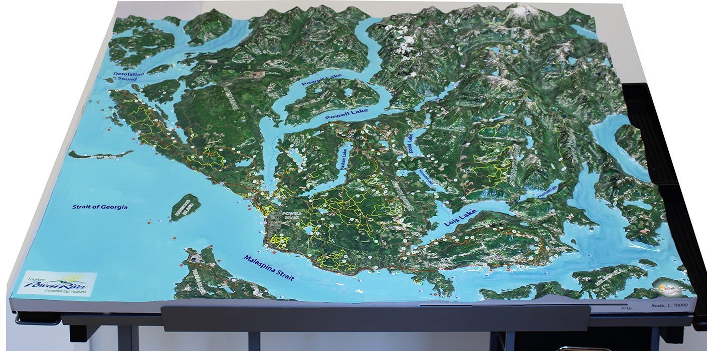 Custom 3D Map - Qmine 3D Tourism Map